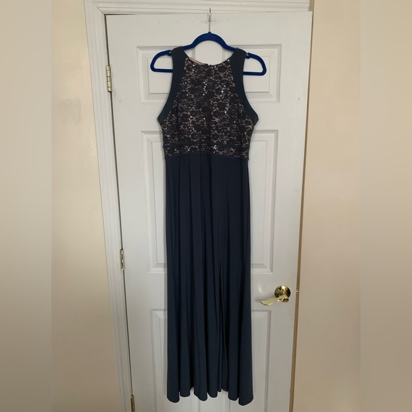 Night Way Collections | Dresses | Formal Night Way Blue Maxi Dress 4p ...